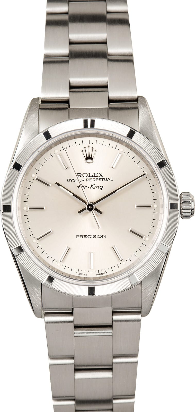 Rolex Air-King 14010 Silver Dial